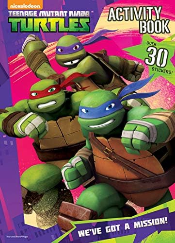 Amazon.com: Bendon Teenage Mutant Ninja Turtles 32-Page ''We've Got a ...