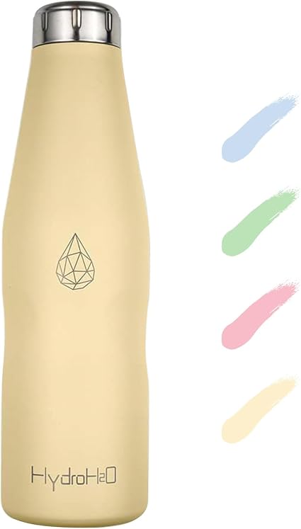 Amazon.com: HYDRO H2O Stainless Water Bottles Insulated, Insulated ...