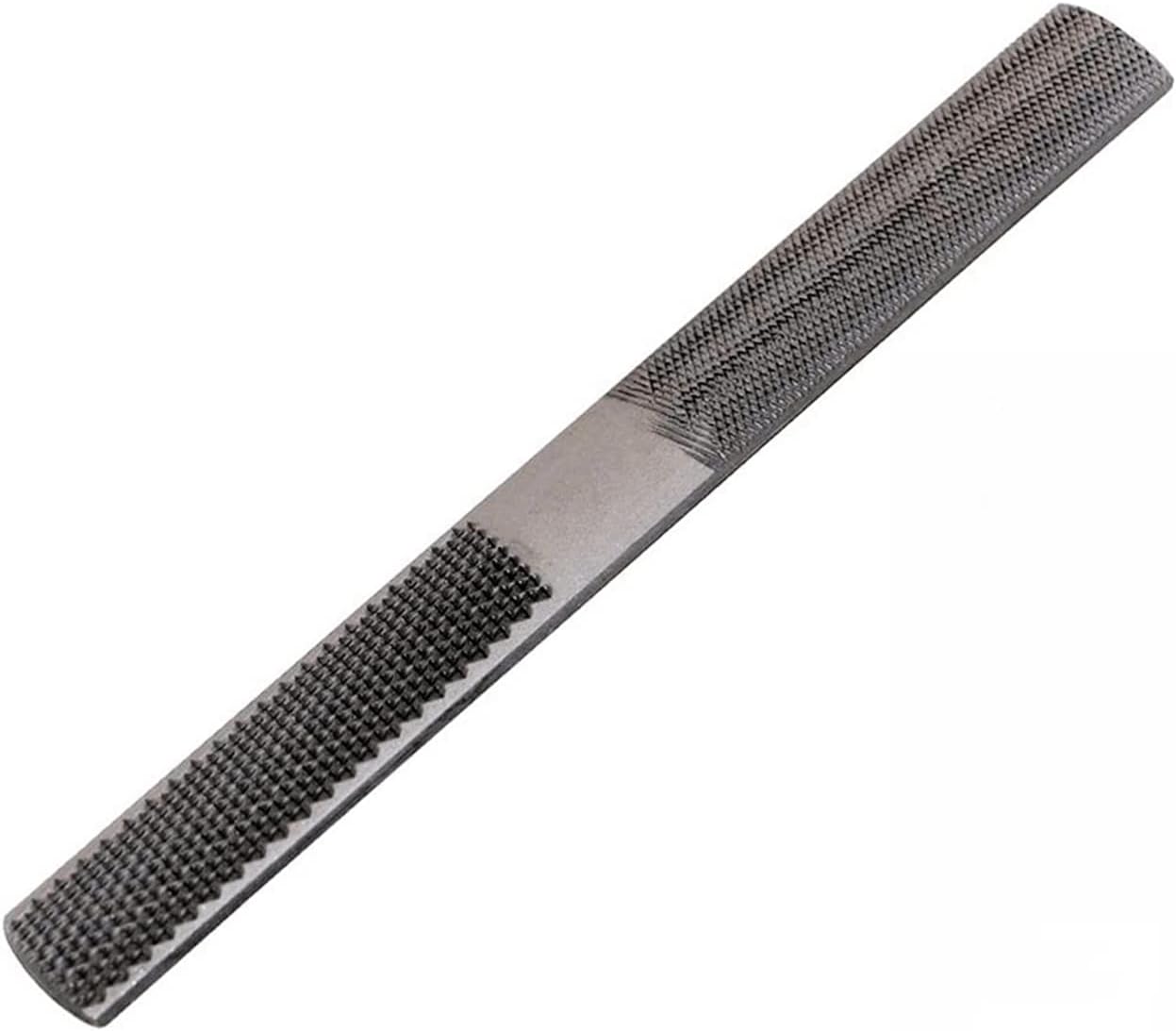 Newkiton 4 Way Wood Rasp File Carbon Hand File and Round Rasp Half ...