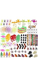 Amazon.com: SULOLI Halloween Coil Springs for Kids, 36pcs Assorted ...