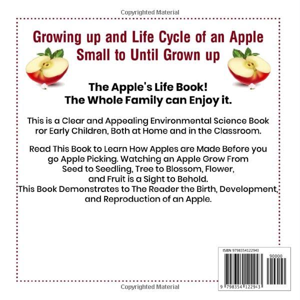 Snapklik.com : The Apples Life Book: Growing Up And Life Cycle Of An ...