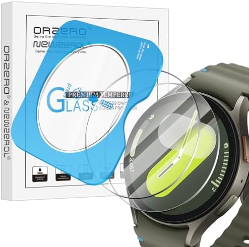 Amazon.com: Orzero (3 Pack) Tempered Glass Watch Screen Protector for ...