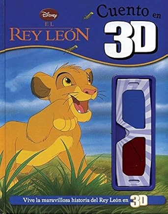 Disney cuento en 3D: El rey León : Amazon.com.mx: Libros