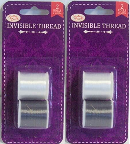 200m Clear Nylon Invisible Thread : Amazon.co.uk: Home & Kitchen