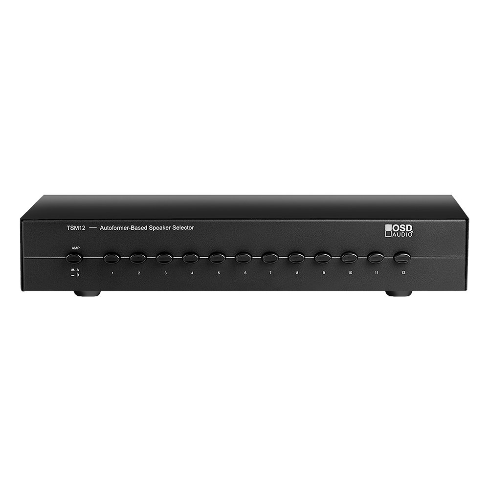 Buy OSD Audio 6-Zone Speaker Selector – Dual Source with Impedance Protection Online at ...