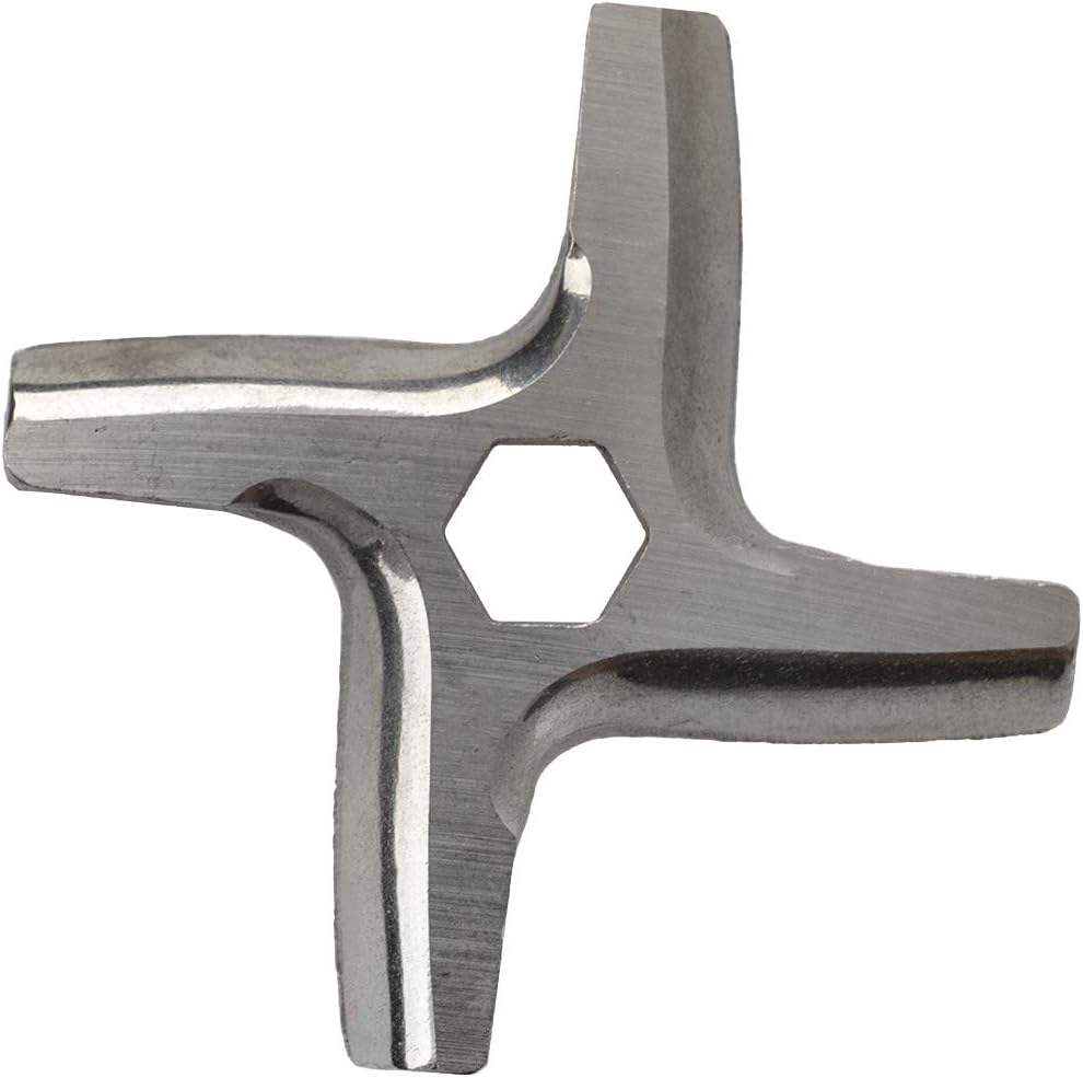 Amazon.com: Universal Steel Blade for Hand Meat Grinder - Size #5 ...