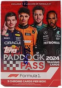Amazon.com: 2024 Topps Paddock Pass F1 Formula 1 Blaster Box 6 Packs ...