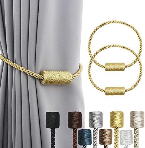 Amazon.com: Fenghuangwu Curtain Tiebacks Handmade Elegant Curtain Tie ...