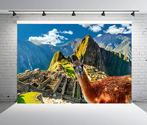 Snapklik.com : 7x5ft Fabric Machu Picchu Backdrop For Photography ...