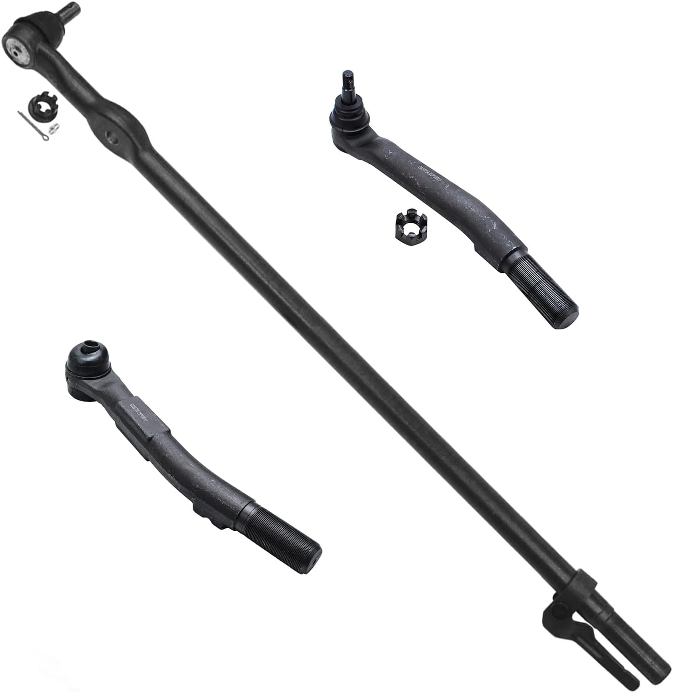 Amazon.com: Detroit Axle - 4WD Front Tie Rods Drag Link for Ford 2011 ...