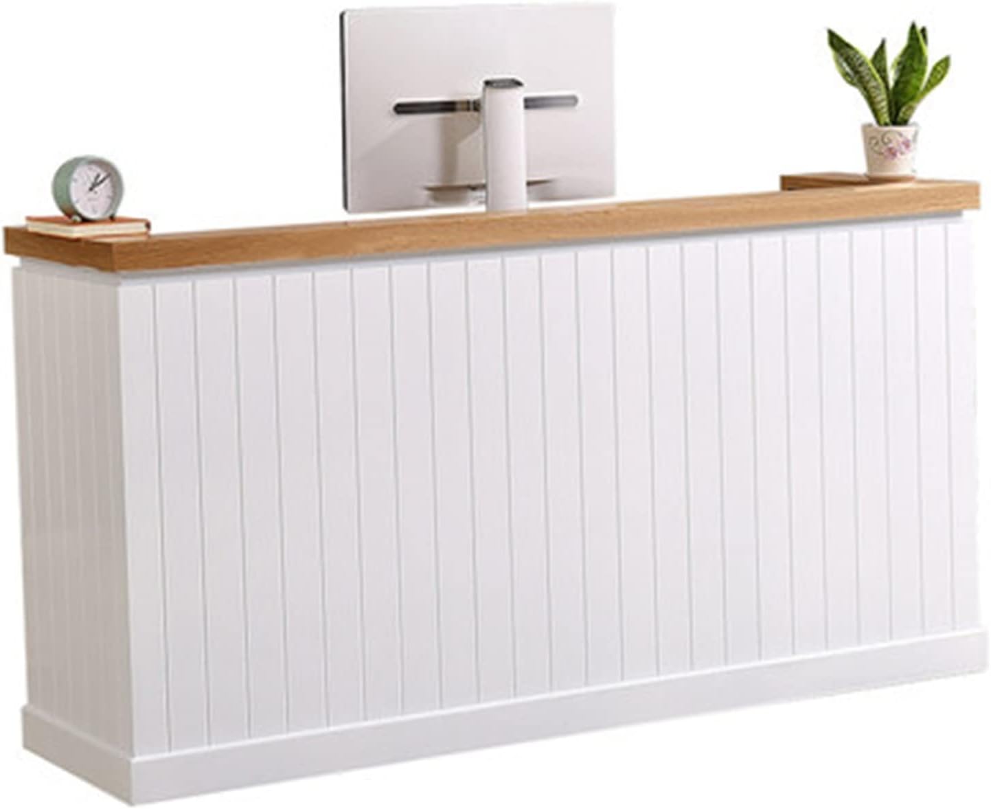 Reception Counter Cashier Counter Simple Modern Small Retro Clothing ...