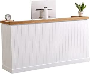 Reception Counter Cashier Counter Simple Modern Small Retro Clothing ...