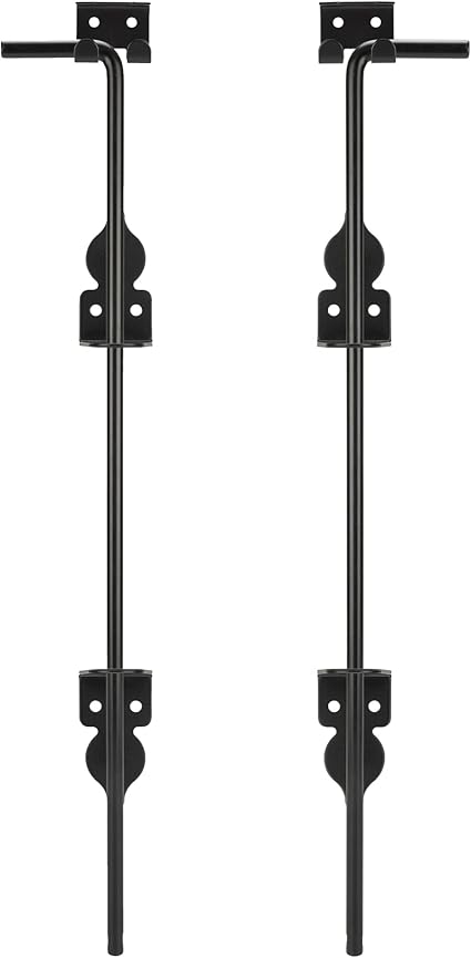Amazon.com: 18" Cane Bolt Heavy Duty Drop Rod Gate Stopper Hardware ...