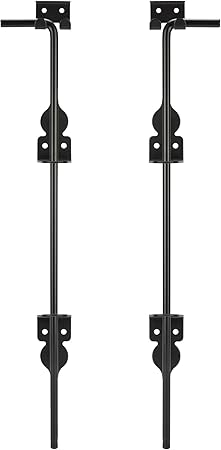 Amazon.com: 18" Cane Bolt Heavy Duty Drop Rod Gate Stopper Hardware ...