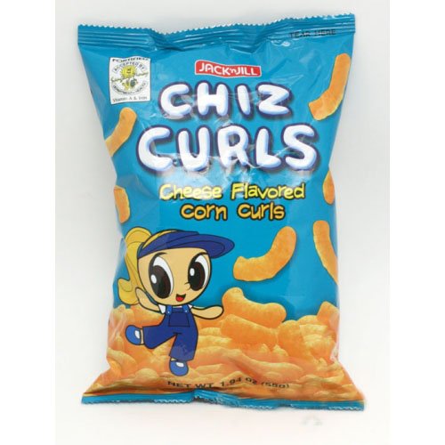 Amazon.com: Jack n Jill Chiz curls cheese flavored 55g (Pack of 10)