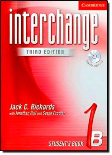 Interchange Student's Book 1B with Audio CD 3rd Edition (Interchange ...