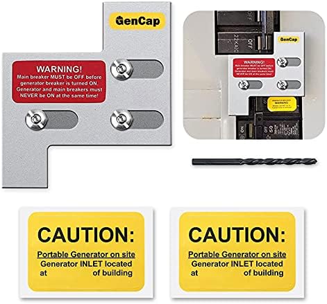 GenCap Generator Interlock Kit Compatible with GE Vertical Main 150 and ...