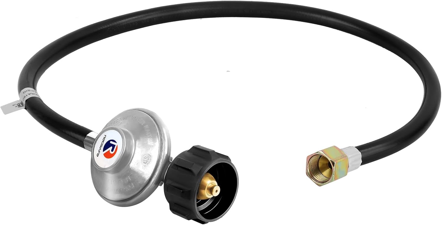 Amazon.com : R REGSAFE Gas Grill Regulator Propane Regulator with LPG ...