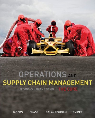 Operations and Supply Chain Management: The Core w: Amazon.co.uk ...