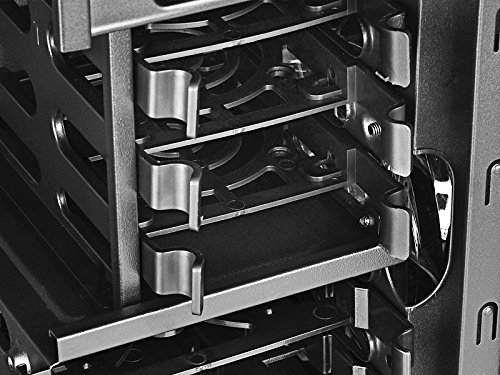 DEEPCOOL TESSERACT SW RD Mid Tower Computer Case, 2 Red LED Fans Side ...