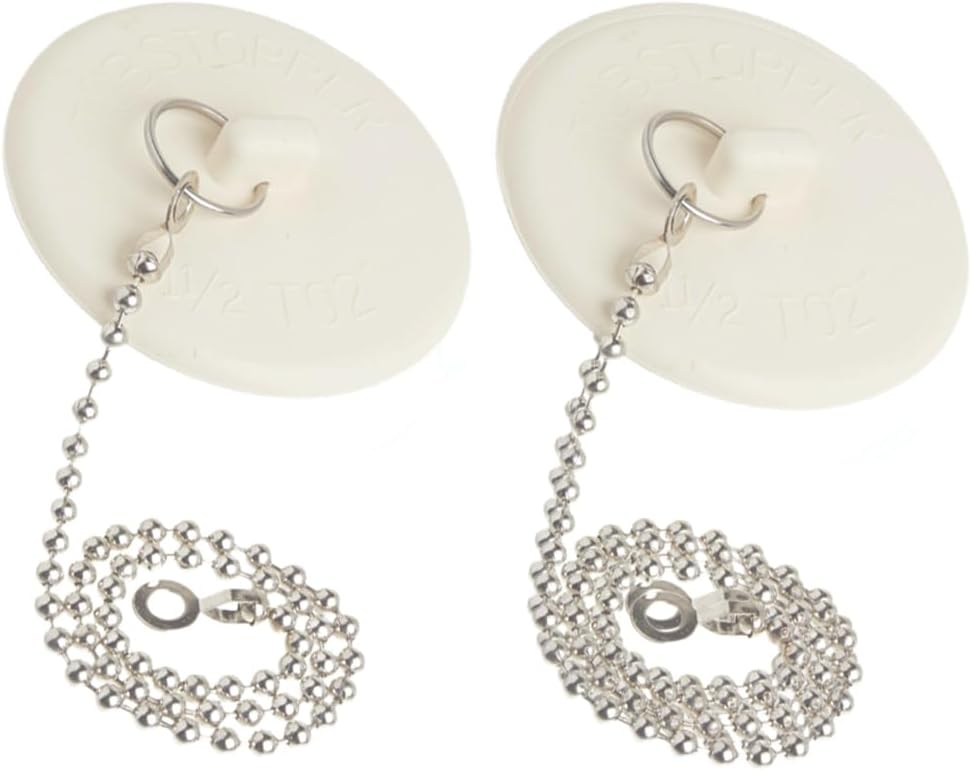 Amazon.com: 2Pcs Tub Stopper, Rubber Bathtub Stoppers Drain Plug with ...