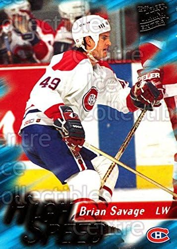 Amazon.com: (CI) Brian Savage Hockey Card 1995-96 Ultra High Speed 17 ...