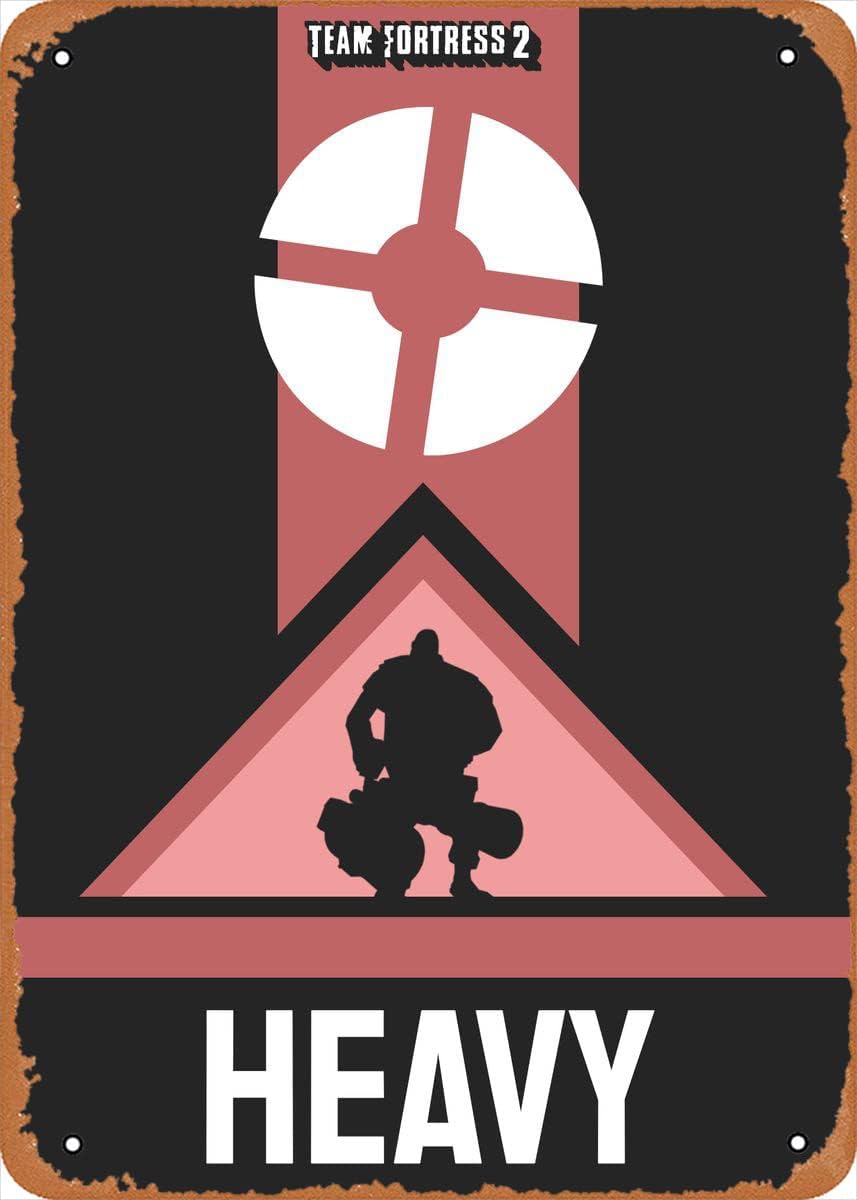 Amazon.com: Zuhhgii HEAVY TF2 Game Character Game Role Game Poster ...