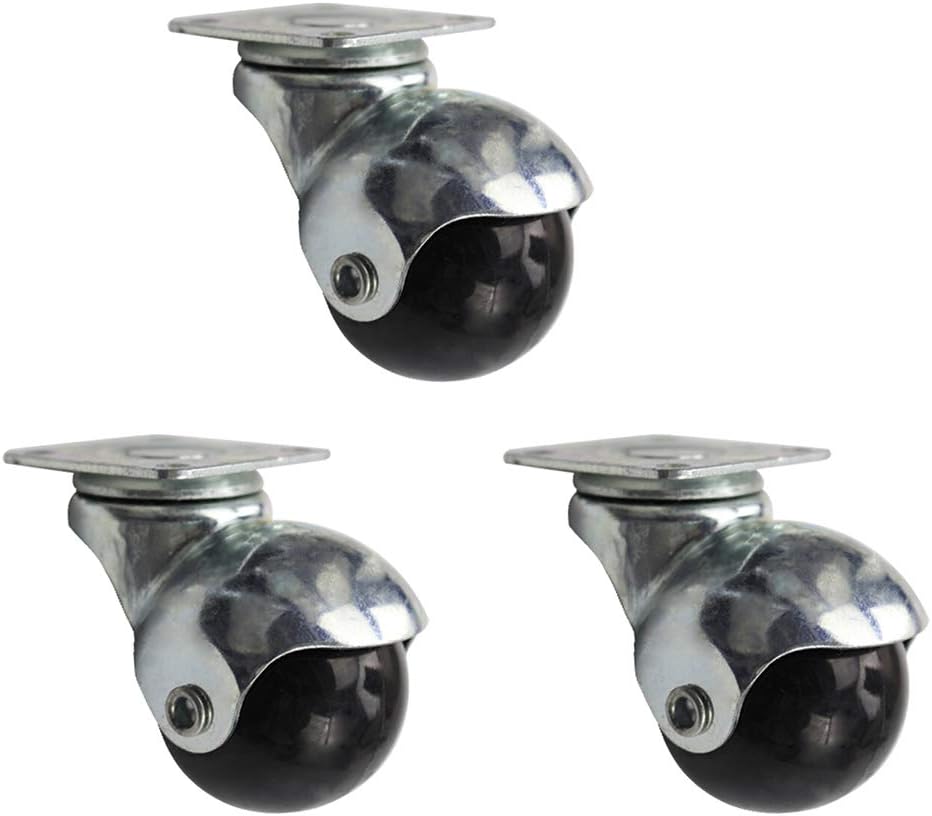 Office Chair Wheel Spherical Universal caster 1.5 inch Thread caster ...