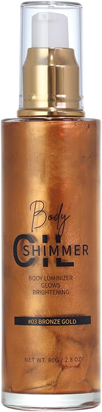Amazon.com: Melemando Shimmer Body Luminizer 5 Color Waterproof Smooth ...