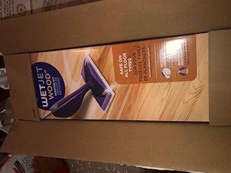 Amazon.com: Swiffer WetJet Wood Floor Mopping and Cleaning Starter Kit, All Purpose Floor ...