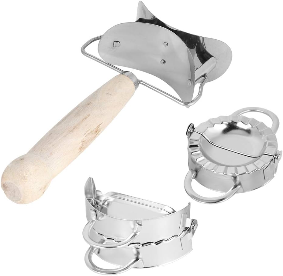 Fydun 304 Less Steel Manual Dumpling Machine Set With Dumpling Wrapper ...