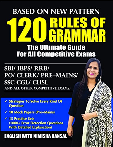 120 RULES OF GRAMMAR - ENGLISH WITH NIMISHA BANSAL: Nimisha Bansal: Books - Amazon.ca
