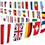 4pcs Eurovision Bunting Party Decorations - 35 Nations European Flag ...