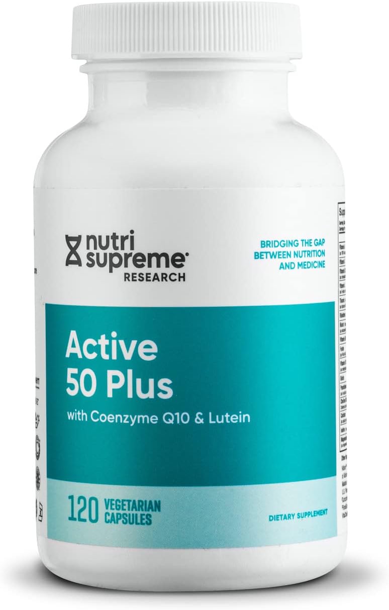 Amazon.com: Nutri Supreme Active 50 Plus, CoQ10, Lutein, ALA, and ...