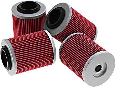 Amazon.com: 4-Pack Oil Filter Replacement for Can-Am Bombardier ...