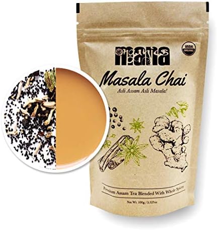 Amazon.com : Kolkata Chai Signature Masala Chai mix, 100% Organic Black ...