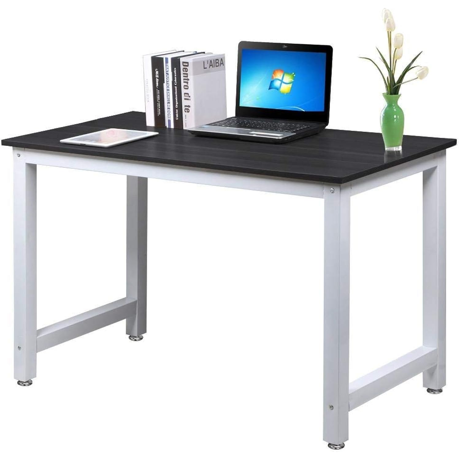 Amazon.com: Simple Computer Desk PC Laptop Writing Study Table Gaming ...