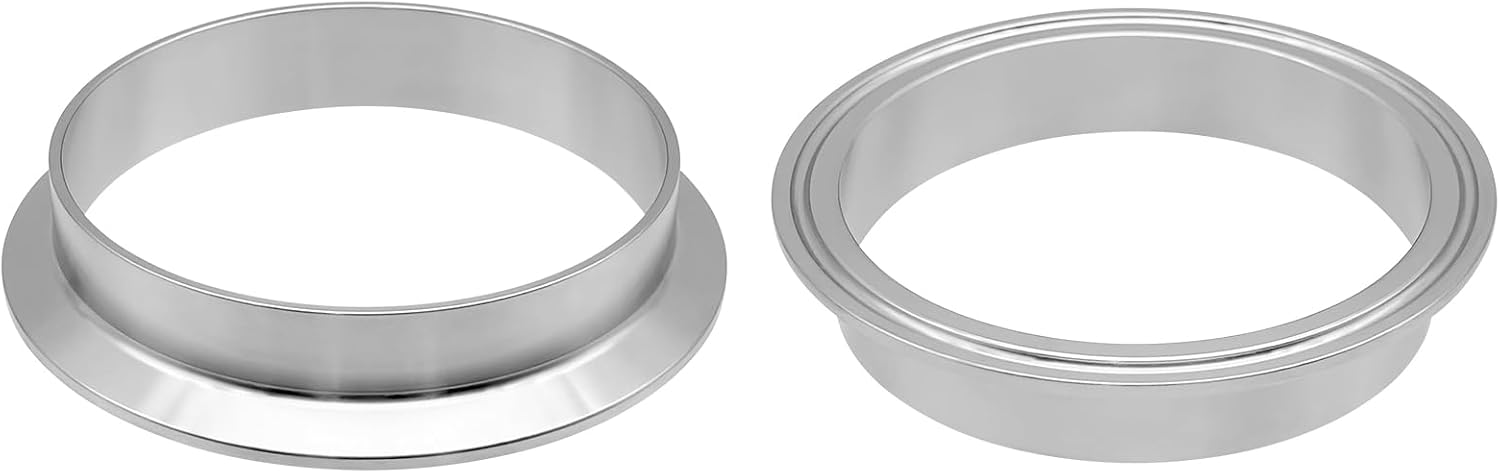 RIXIGOOD 4 Inch Tri Clamp Ferrule for 4" Sanitary Tri-Clamp Fittings ...