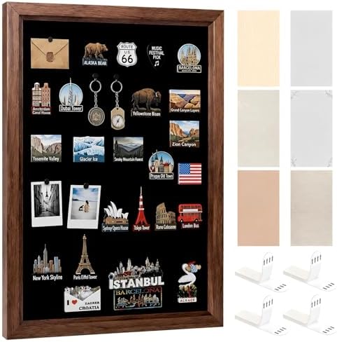 Amazon.com : Magnetic Board for Wall 11.8" x 17.7",Magnet Display Board ...