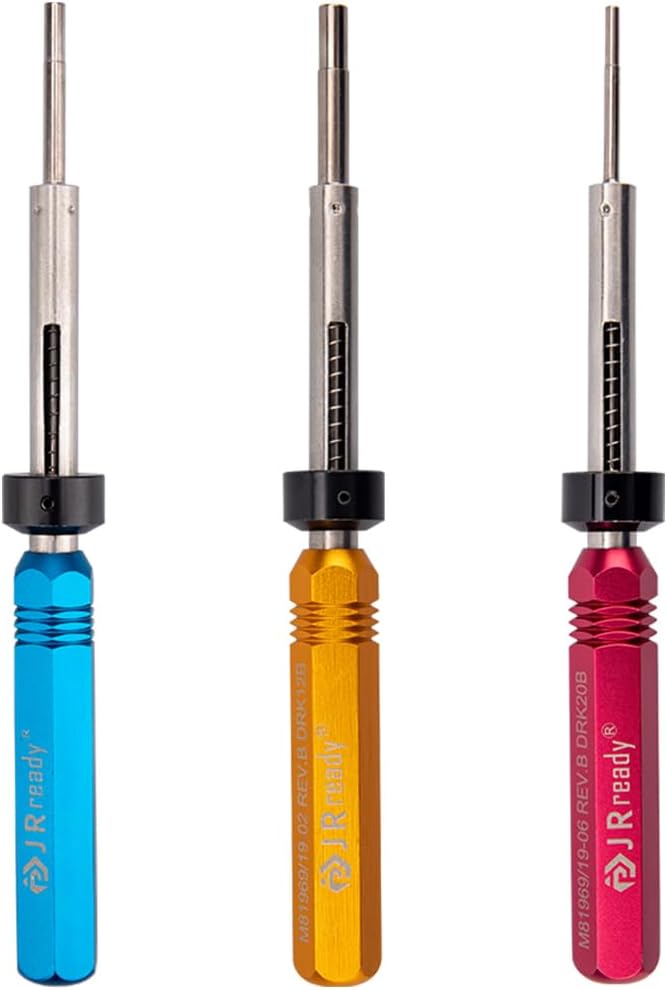 JRready ST5135 Extraction Tool Kit, DRK12B M81969/19-02 DRK16B M81969 ...