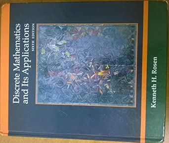 Discrete Mathematics and Its Applications: Rosen, Kenneth ...