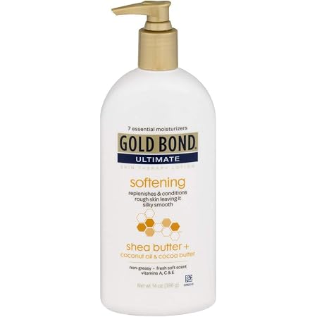 Gold Bond Ultimate Softening Shea Butter Lotion 14 Oz