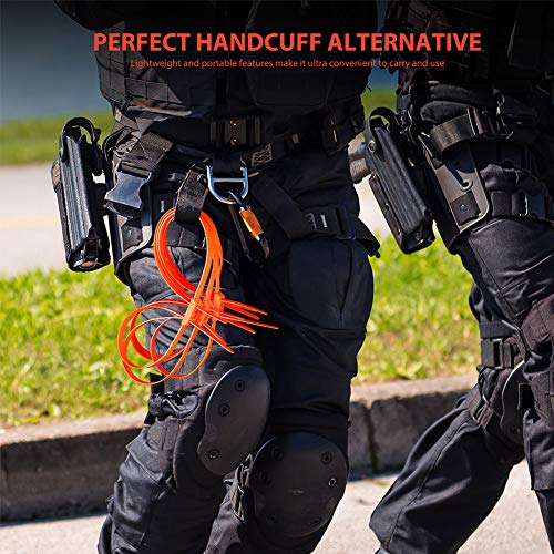Flex Cuffs, Heavy Duty Zip Tie Handcuffs Restraint Disposable - Want It All