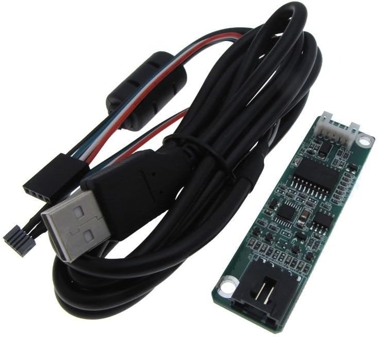 Amazon.com: USB 4-wire Resistive Touch Screen Converter Module w/ Cable ...