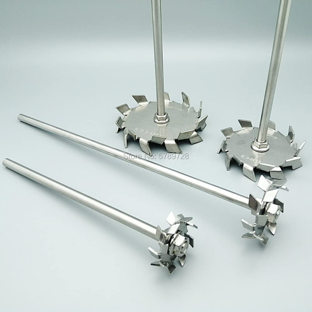 1set Laboratory 304 Stainless Steel Sawtooth Disc Stirrer, Dispersive ...