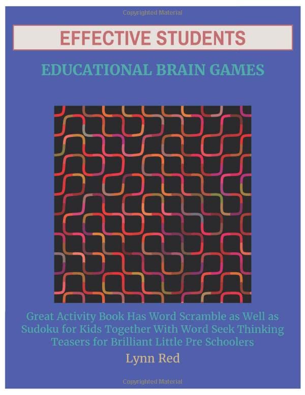 Effective Students Educational Brain Games: Great Activity Book Has ...