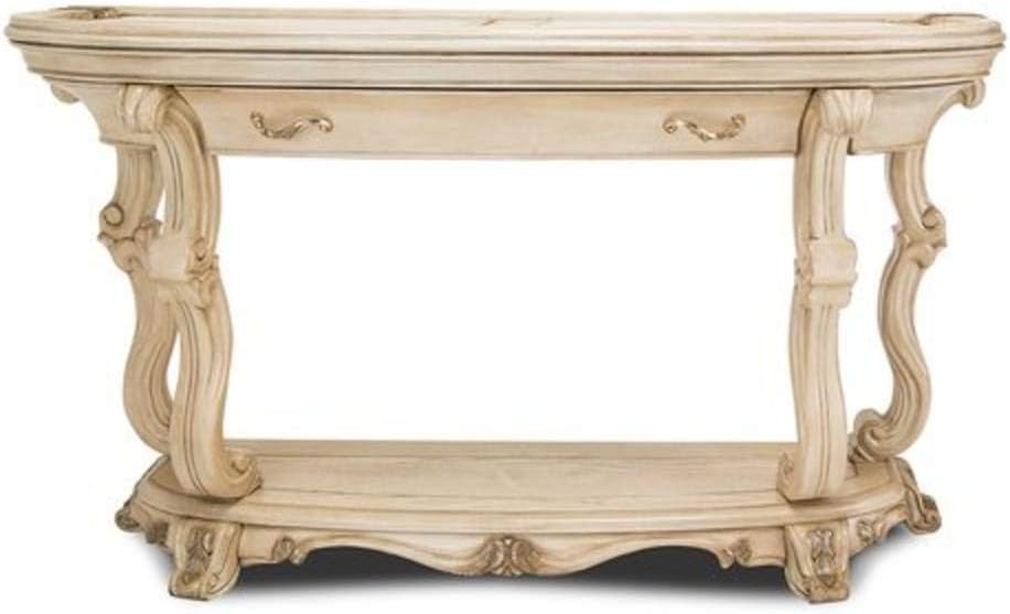 Amazon.com: Console Table Champagne 60 Inch French Provincial Exquisite ...