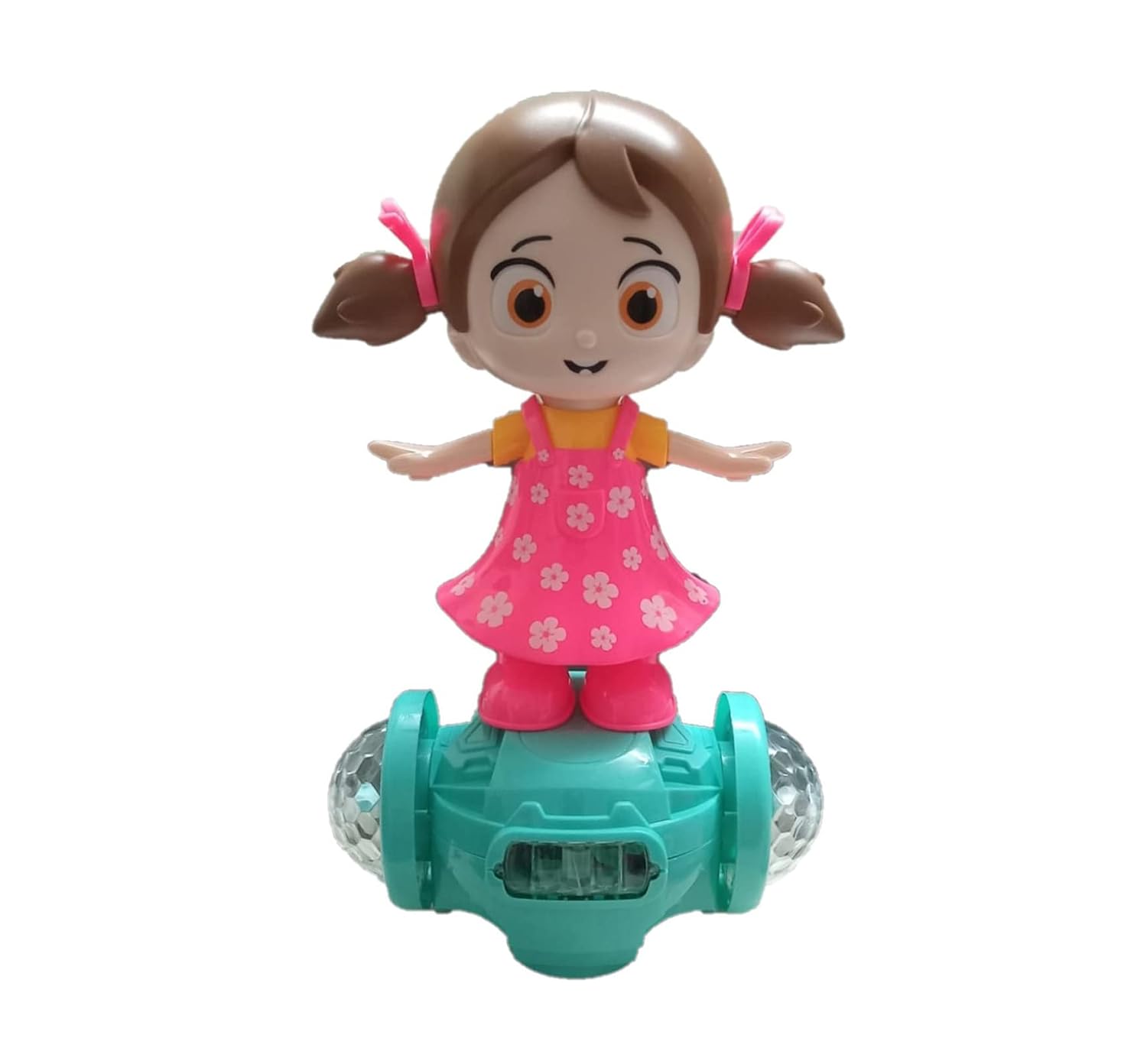 Buy VGRASSP 360 Degree Rotating Skate Musical Dancing Girl Toy with ...