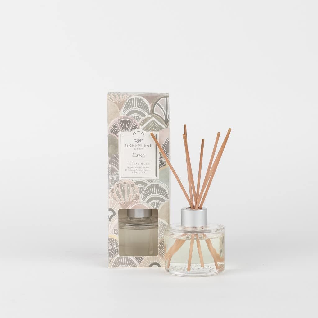 Amazon.com: GREENLEAF Gifts Highly Fragranced Room Décor Reed Diffuser ...