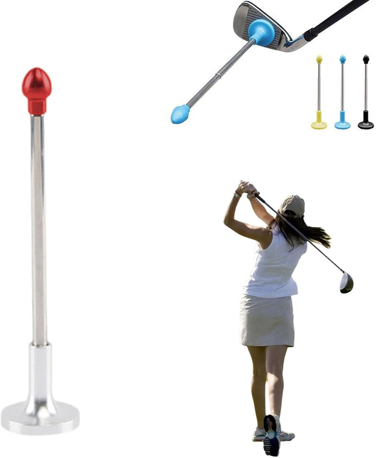 Golf Alignment Rods, Magnetic Club Alignment Stick Demonstrates Correct ...